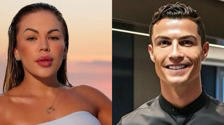 Influencer recebe mensagens românticas de 'Cristiano Ronaldo', mas ...