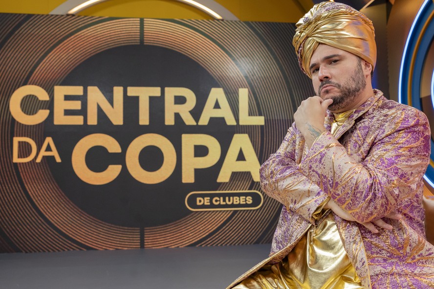 Ed Gama terá quadro de humor no 'Central da Copa de Clubes', comandado ...