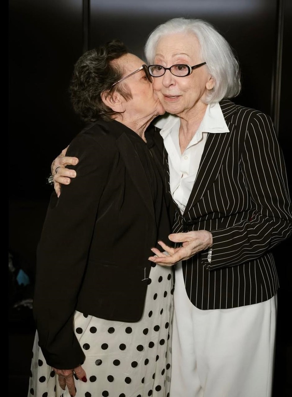 E esse encontro aqui? Fernanda Montenegro e Tânia Maria, de 'O agente ...