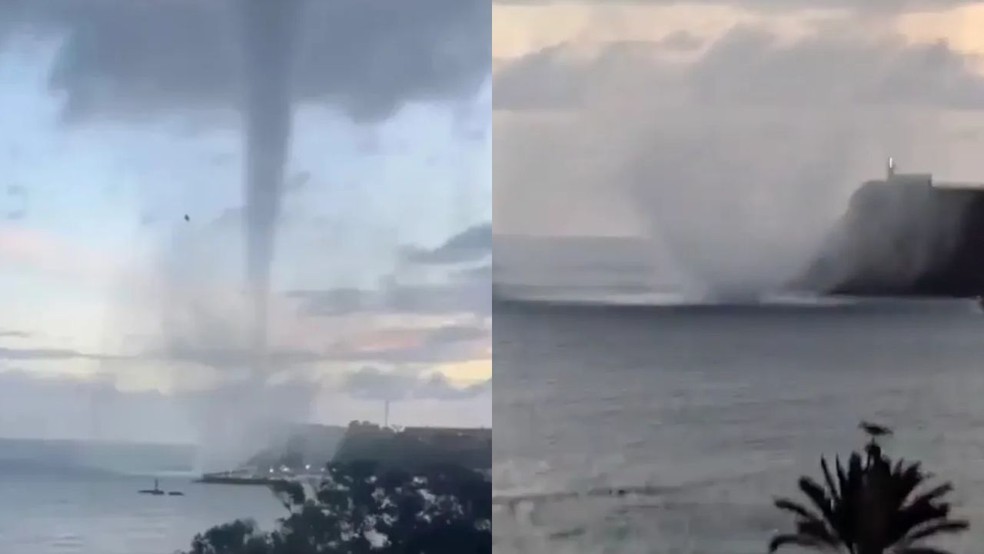 Tornado de tromba d’água atinge porto turístico na Espanha em meio a ...