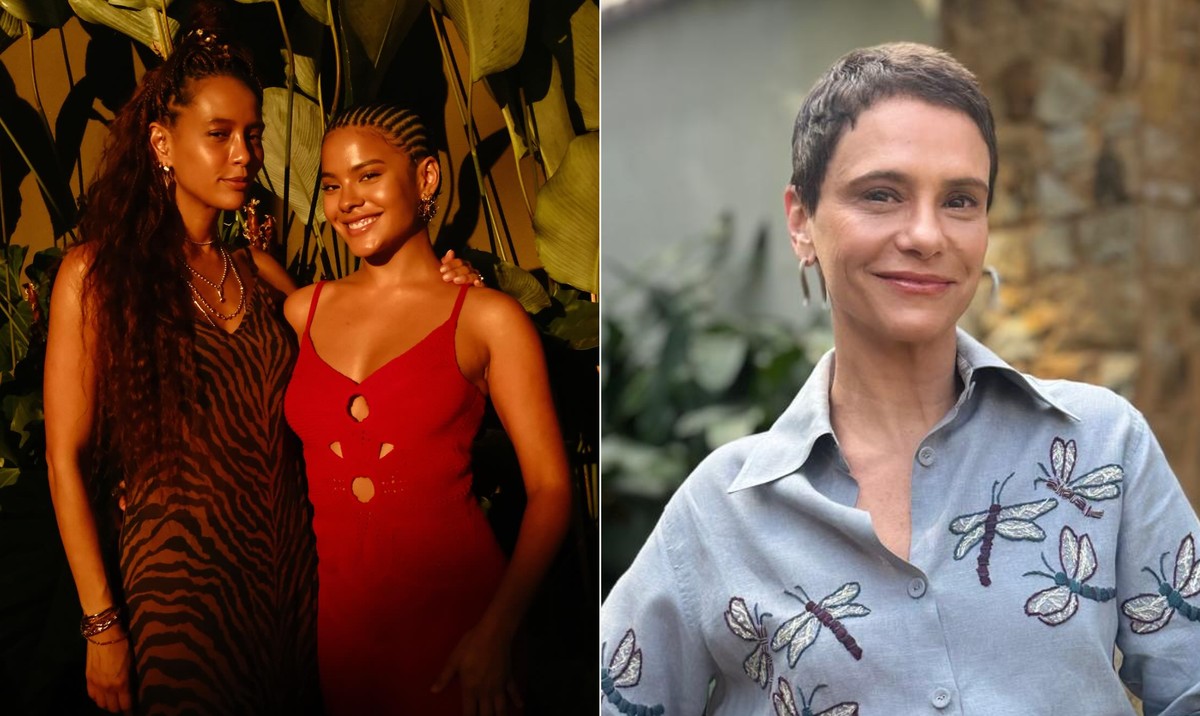 Taís Araujo e Bella Campos de tranças, e Malu Galli sem nem cortar ...