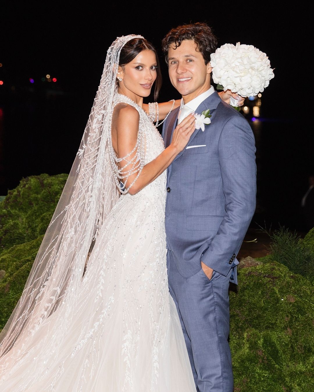 Influenciadora Duda Nogueira posta fotos inéditas de casamento com ...
