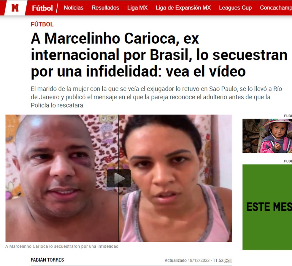 'Surreal': sequestro de Marcelinho Carioca repercute na imprensa ...