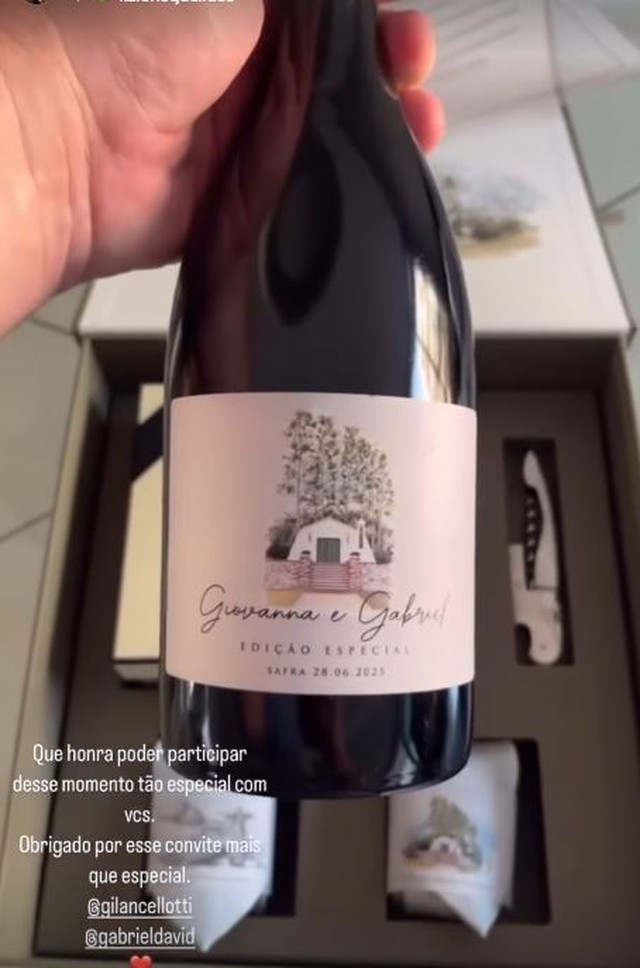 Giovanna Lancellotti e Gabriel David escolhem padrinhos famosos para ...