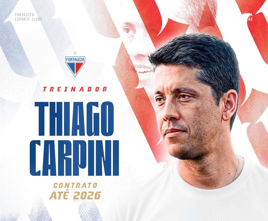 Após saída de Martín Palermo, Fortaleza anuncia Thiago Carpini como ...