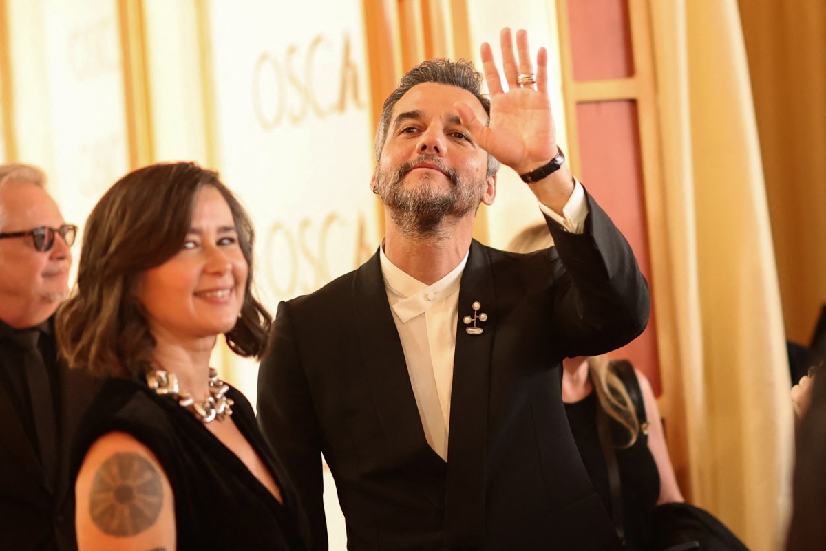 Quem é Sandra Delgado, esposa de Wagner Moura que está com ele no Oscar ...