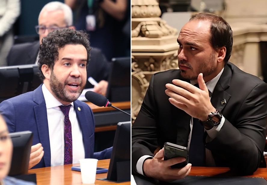 Janones desafia Carlos Bolsonaro a 'abrir mão do sigilo' para esclarecer sobre supostas rachadinhas