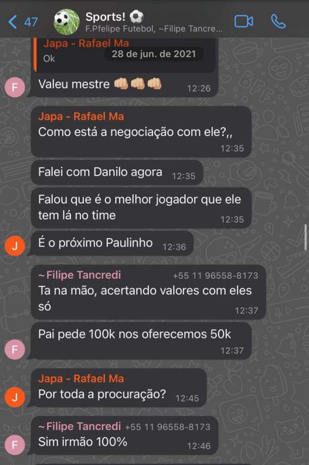 Integrante do PCC atuava como sócio oculto de agência de jogadores de ...