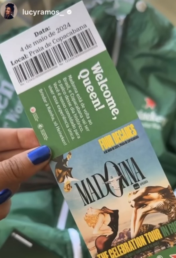 Veja famosos convidados para assistir ao show da Madonna na área VIP ...
