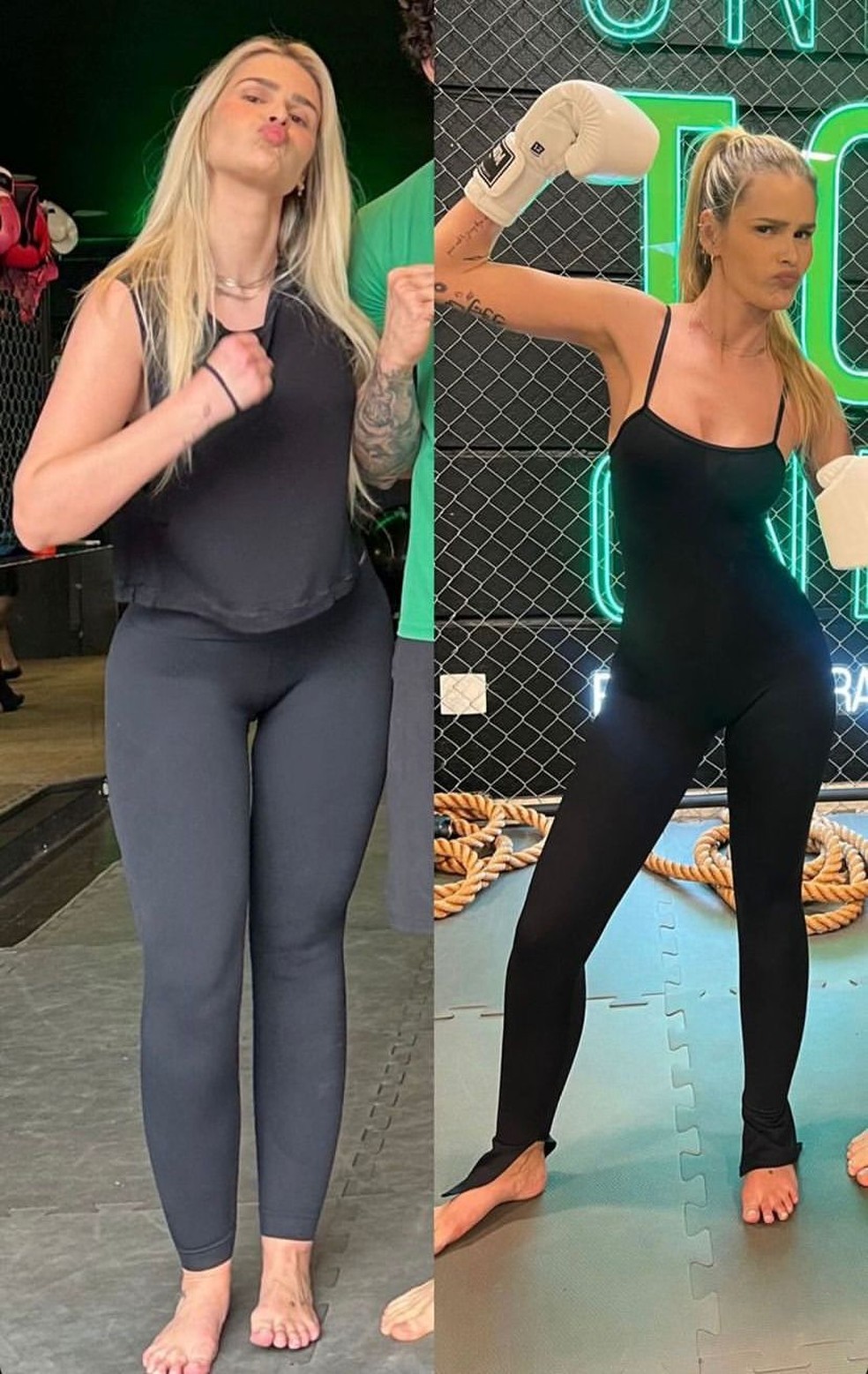 Yasmin Brunet mostra mudança no corpo em dois meses. Veja antes e depois