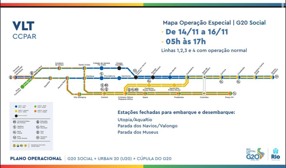 Circulação do VLT: veja como será o funcionamento durante o feriado ...