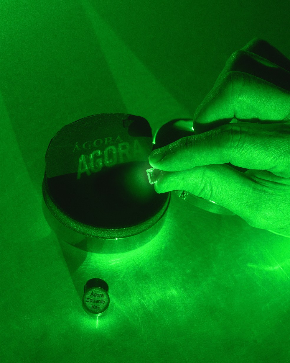 Ao infinito e além: carioca Eduardo Kac envia obra de arte holográfica ...