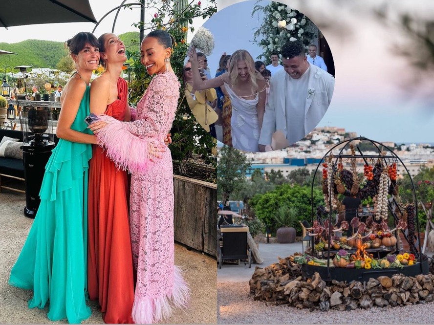 Personalidades chegam a Ibiza para casamento de Ronaldo e Celina Locks; primeira festa aconteceu ...