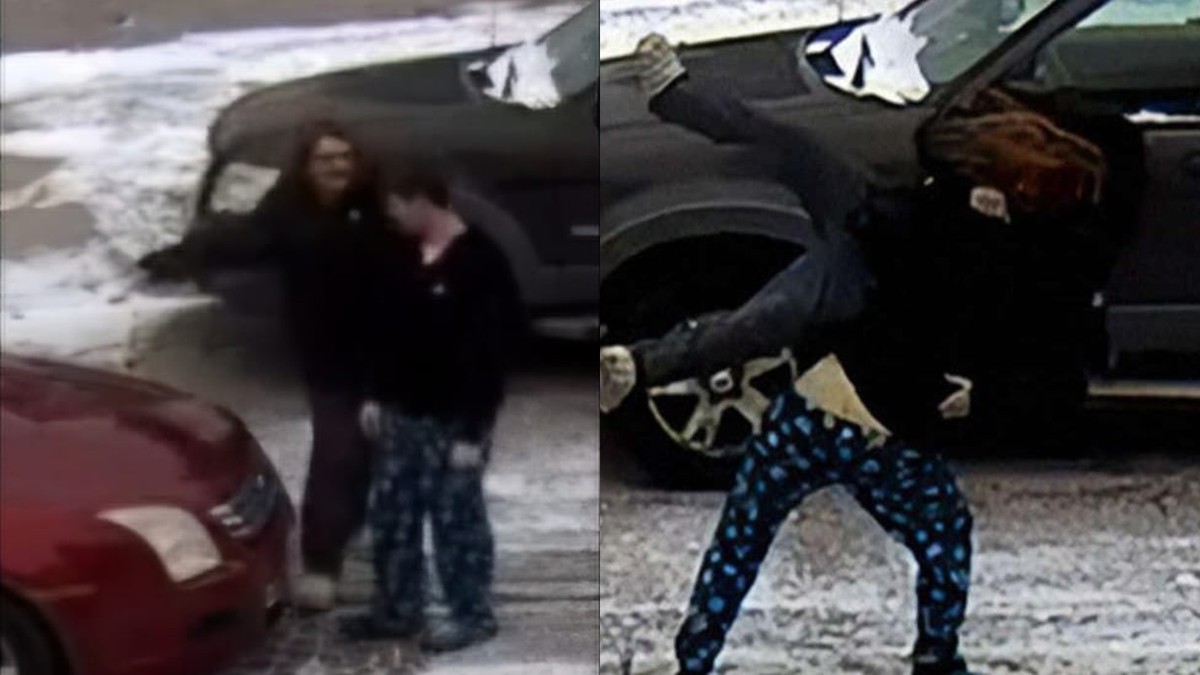 Americana é jogada ao chão após atacar um homem durante uma briga de ...