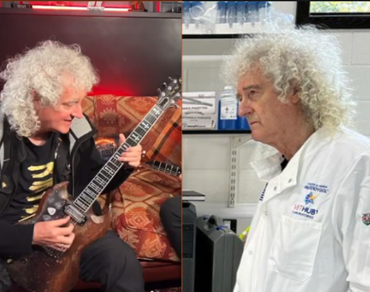 Guitarrista do Queen, astrofísico Brian May integrou missão de coleta ...