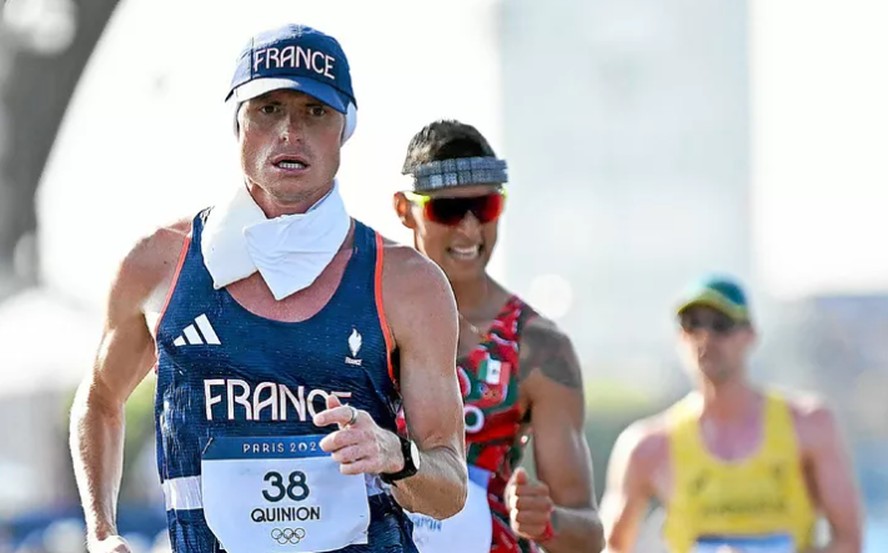 Atleta francês é pai pouco antes de disputar marcha atlética em Paris ...