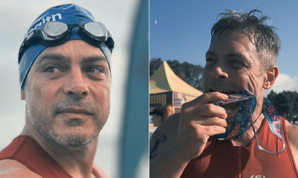 Afastado da TV, Luigi Baricelli vive nos EUA e se dedica ao triatlo ...