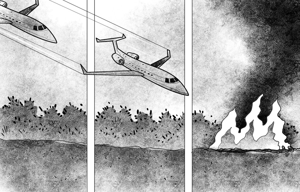 Ilustrações mostram a trajetória do líder do Grupo Wagner morto em ...