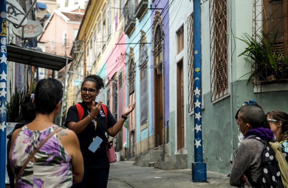 Passeio refaz trajeto de Tia Ciata, a matriarca do samba, pela região que ficou conhecida como ...