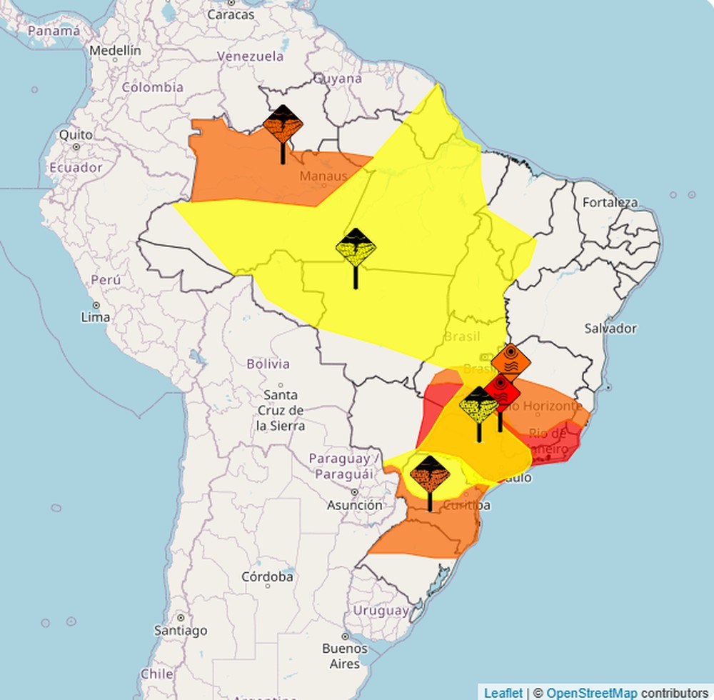 Inmet amplia alerta de calor de grande perigo para Rio, SP e Minas ...