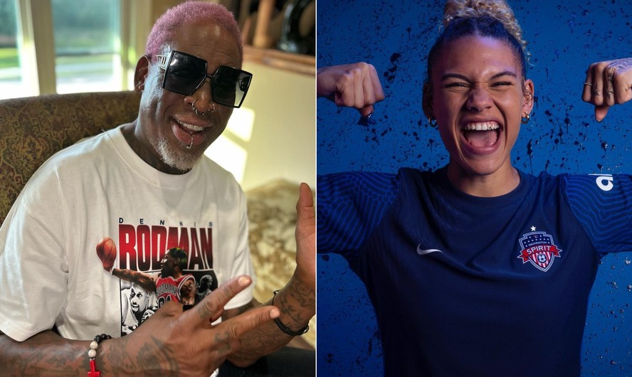 Olimpíadas: Filha de Dennis Rodman, astro ex-NBA, marca o primeiro gol ...