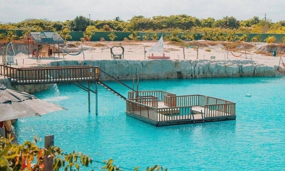 Saiba como o Buraco Azul virou atração turística no Ceará