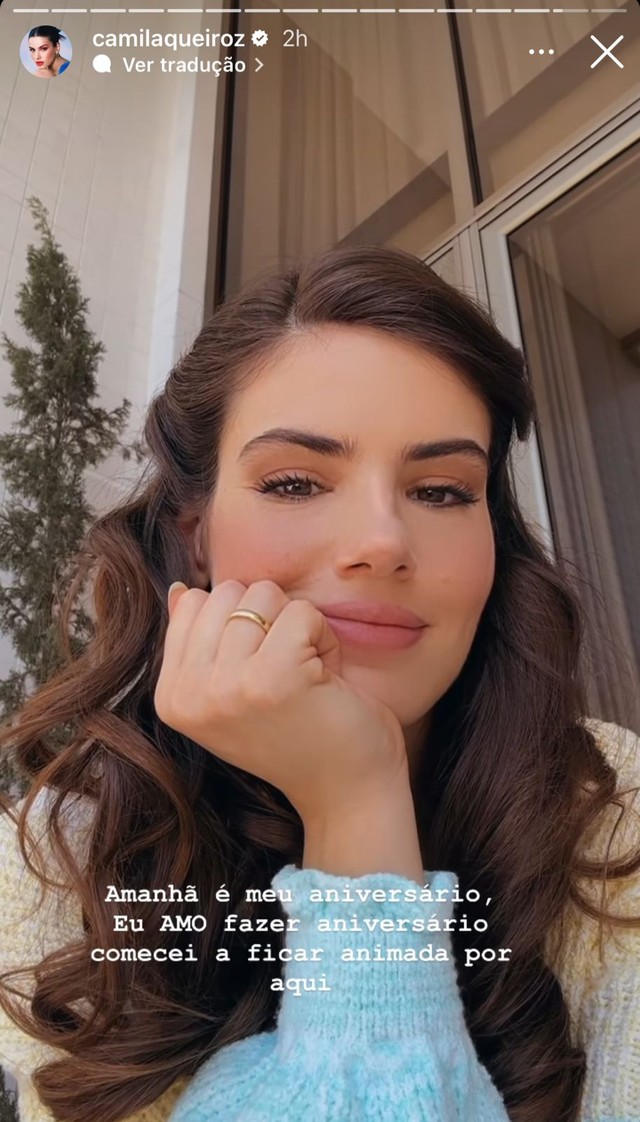Prestes A Completar 30 Anos Camila Queiroz Lembra Aniversário De 20