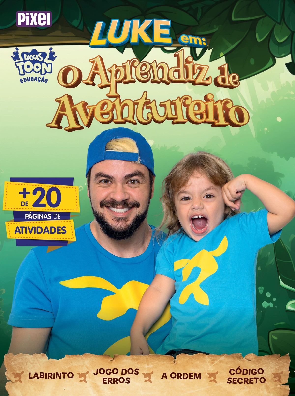 No novo livro infantil de Luccas Neto, quem faz sua estreia é... Luke