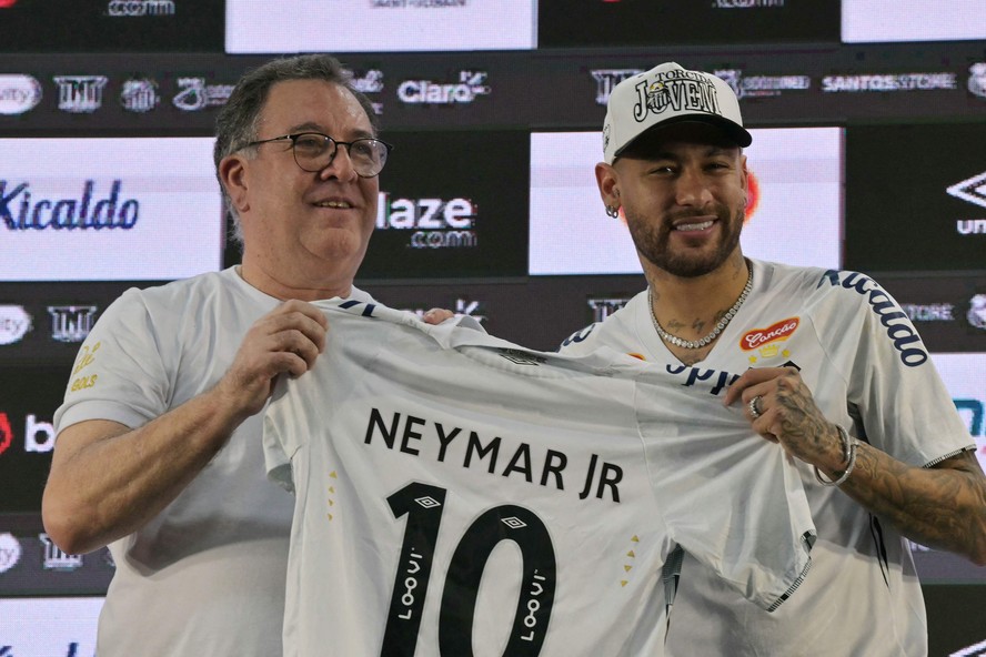 Neymar aparece no BID e está liberado para reestrear pelo Santos