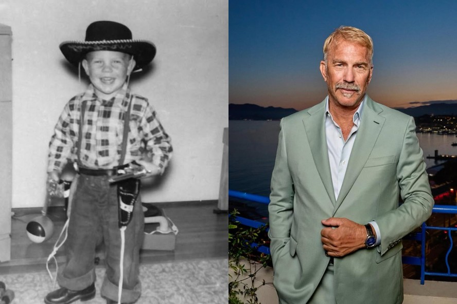 Kevin Costner celebra 70 anos e compartilha rara foto da infância ...