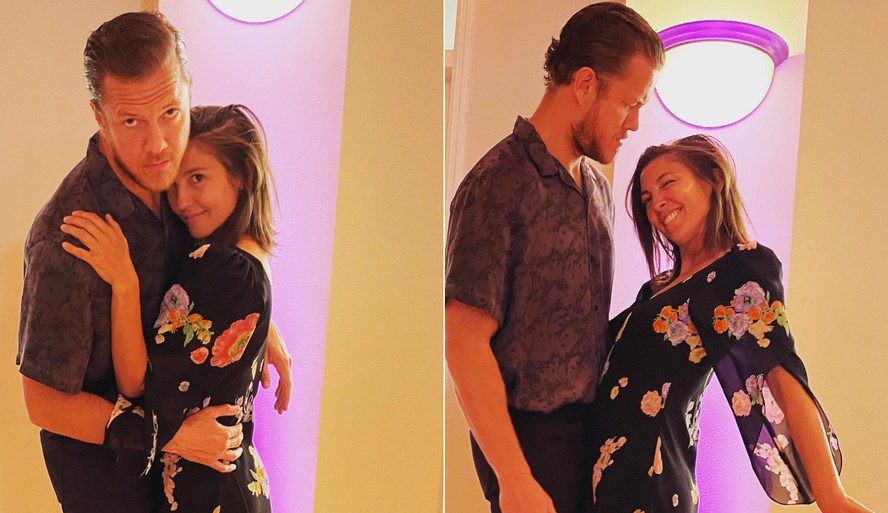 Dan Reynolds, líder da banda Imagine Dragons, se separa da mulher, Aja ...