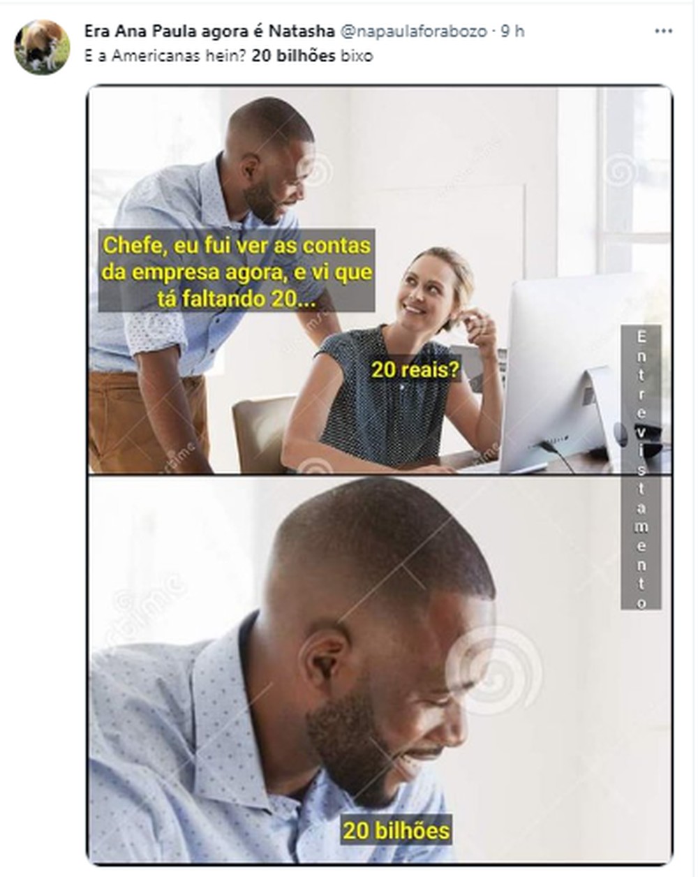 Internautas reagem com memes à 'inconsistência' contábil de R$ 20 ...
