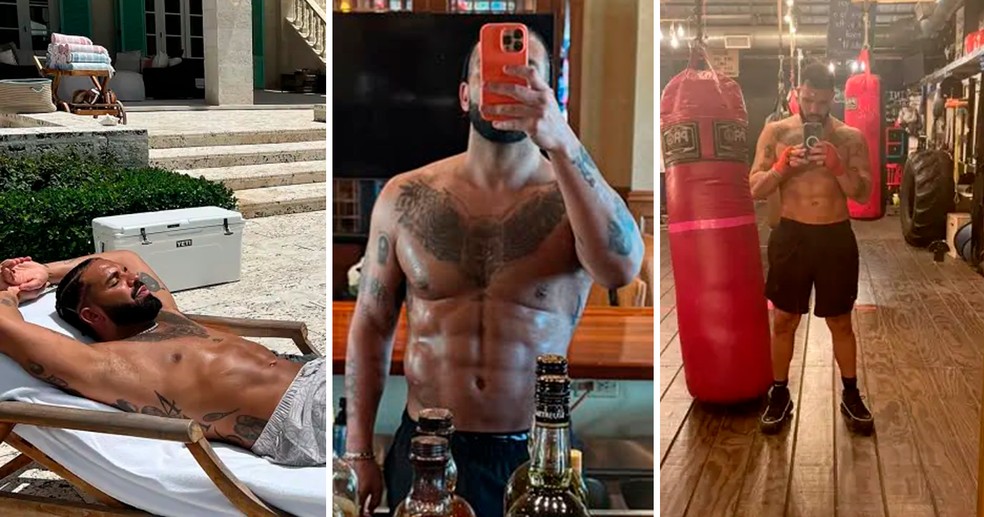 Drake abre o jogo sobre abdômen viral: Photoshop ou academia?