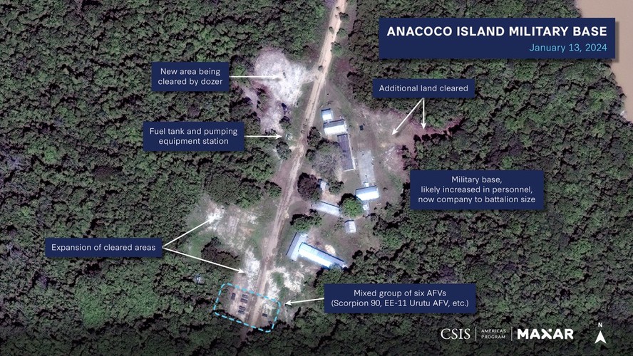 Imagens de satélite mostram mobilização militar da Venezuela na ...