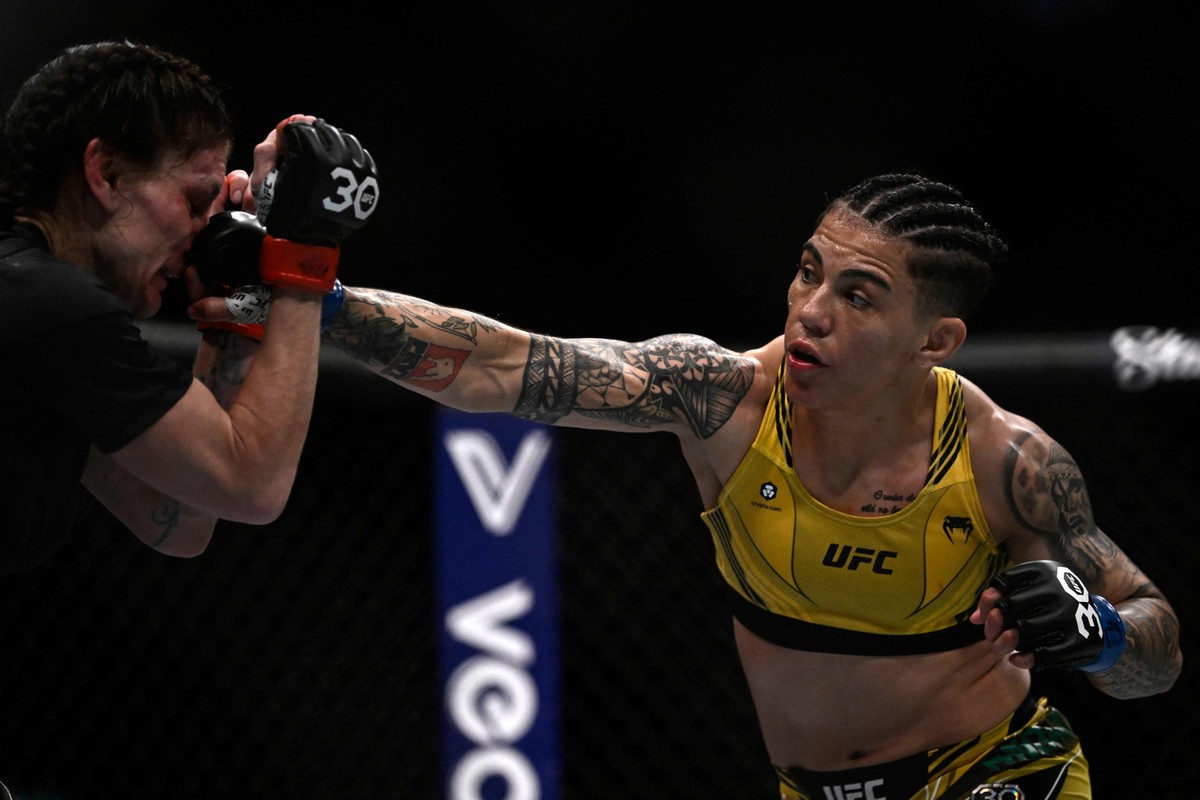 UFC 283: Jéssica Bate-Estaca vence Lauren Murphy e se recoloca como ...