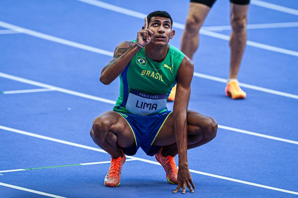 Paris-2024: Alison dos Santos, o Piu, e Matheus Lima se classificam à semifinal dos 400m com ...