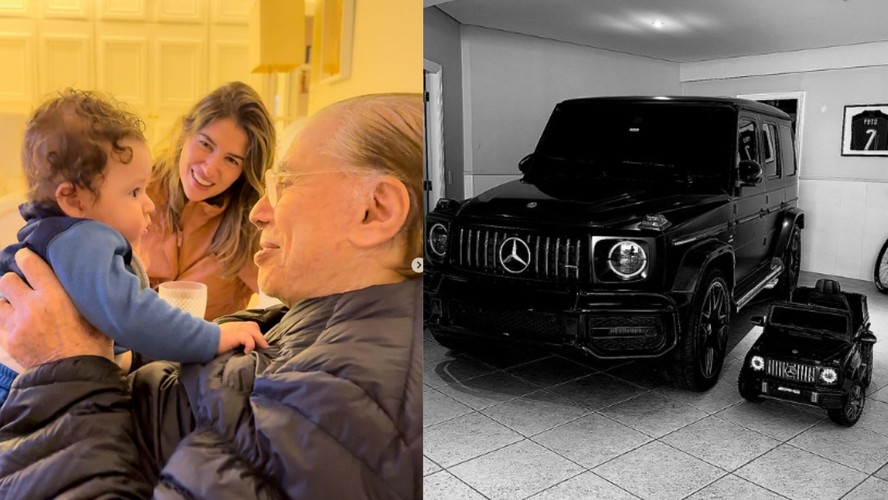 Alexandre Pato presenteia filho de 9 meses com réplica de carro de R$ 2 ...
