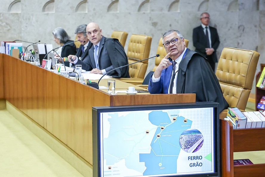 STF tem dois votos para viabilizar retomada da Ferrogrão, mas Dino pede ...