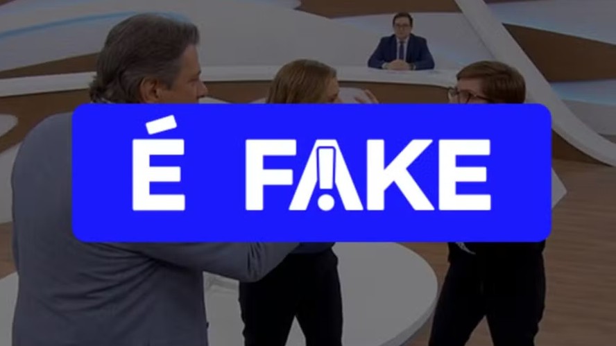 É #FAKE que Renata Lo Prete e Haddad brigaram em programa de TV; post ...