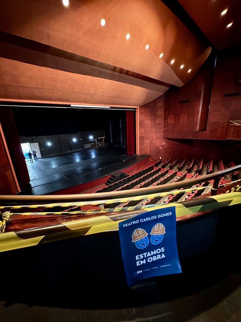 Teatro Carlos Gomes, fundado há 150 anos, passa por restauração: 'Será ...