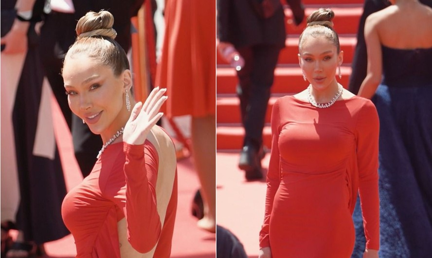 Influenciadora brasileira usa joias avaliadas em R$ 4 milhões no Festival de Cannes; saiba quem