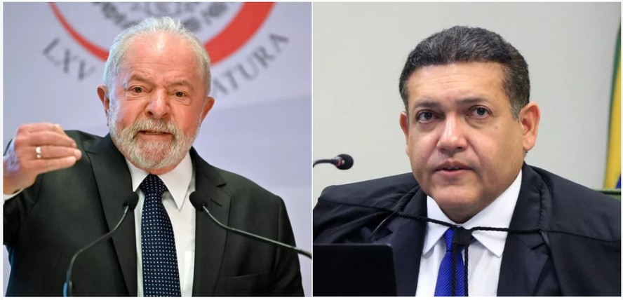 O assunto que Lula e Nunes Marques conversaram 'ao pé do ouvido' na posse de Gonet