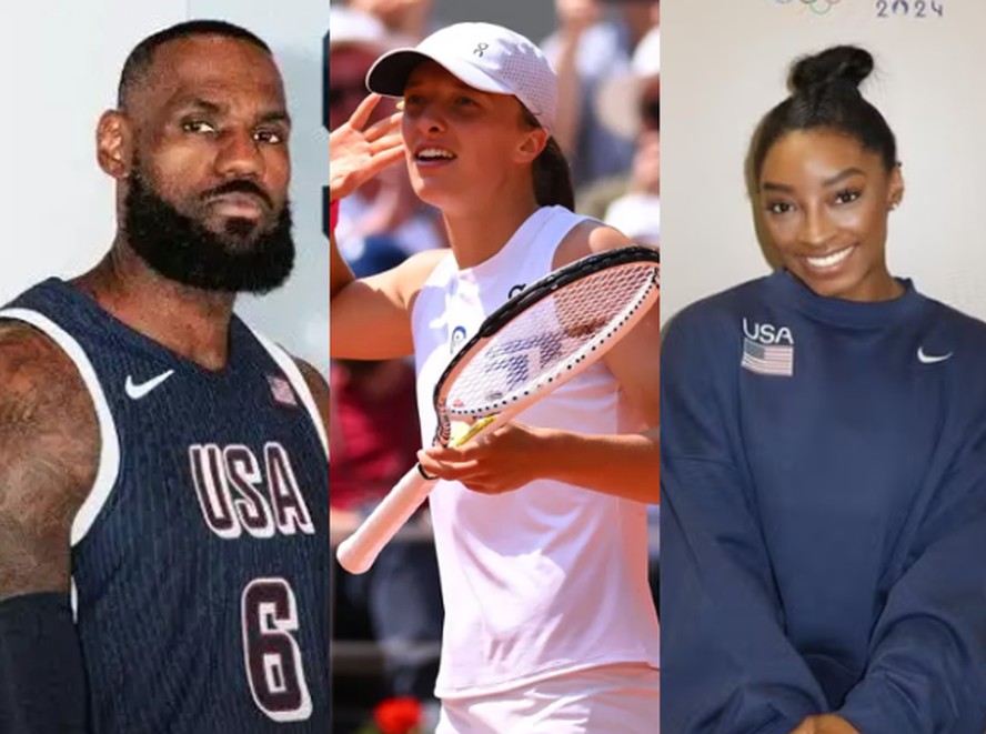 Quem são os atletas mais bem pagos das Olimpíadas 2024? LeBron é o ...