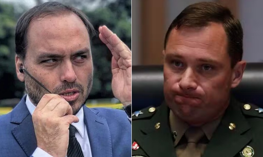 Um dia após condenação do pai, Carlos Bolsonaro ironiza Mauro Cid ...