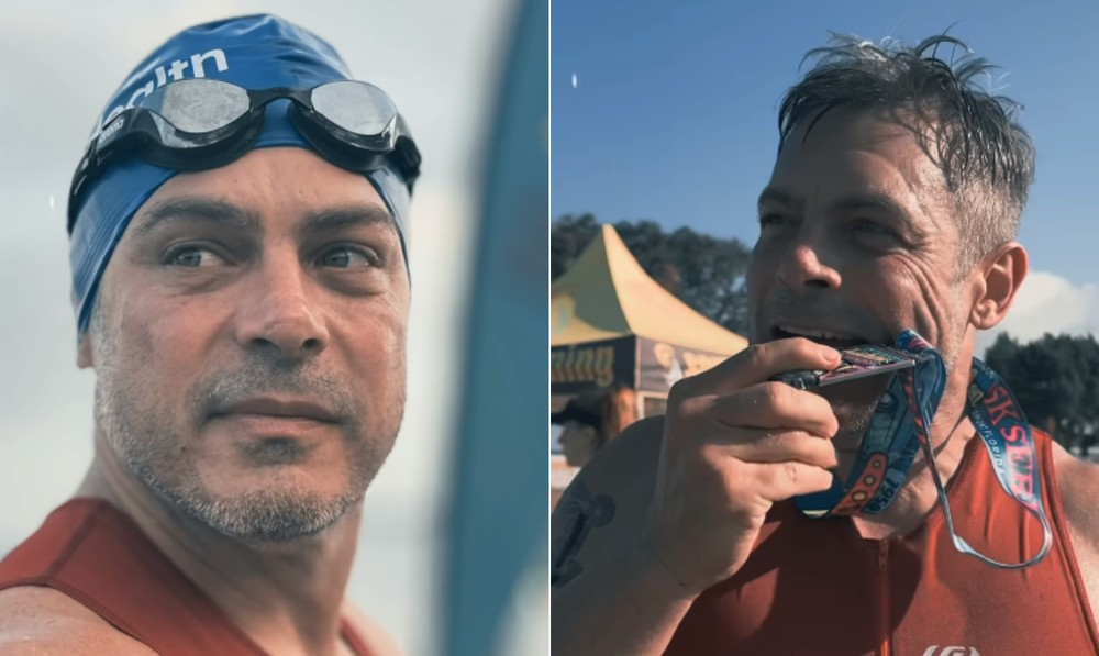 Afastado da TV, Luigi Baricelli vive nos EUA e se dedica ao triatlo ...