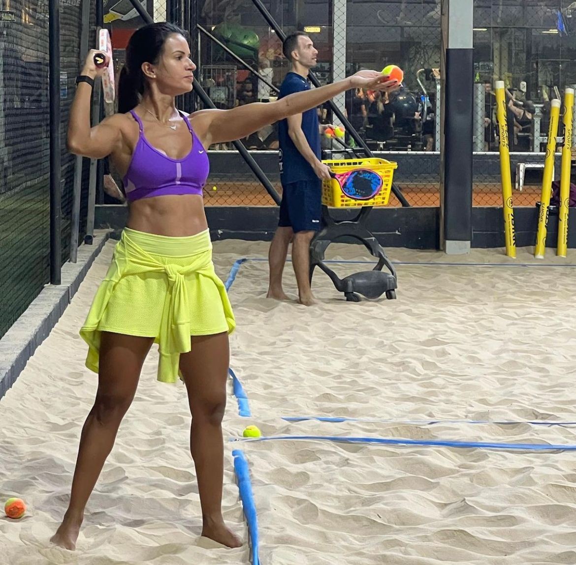 Pé quente: Nora de Tite mostra 1ª vez da sogra no Maracanã