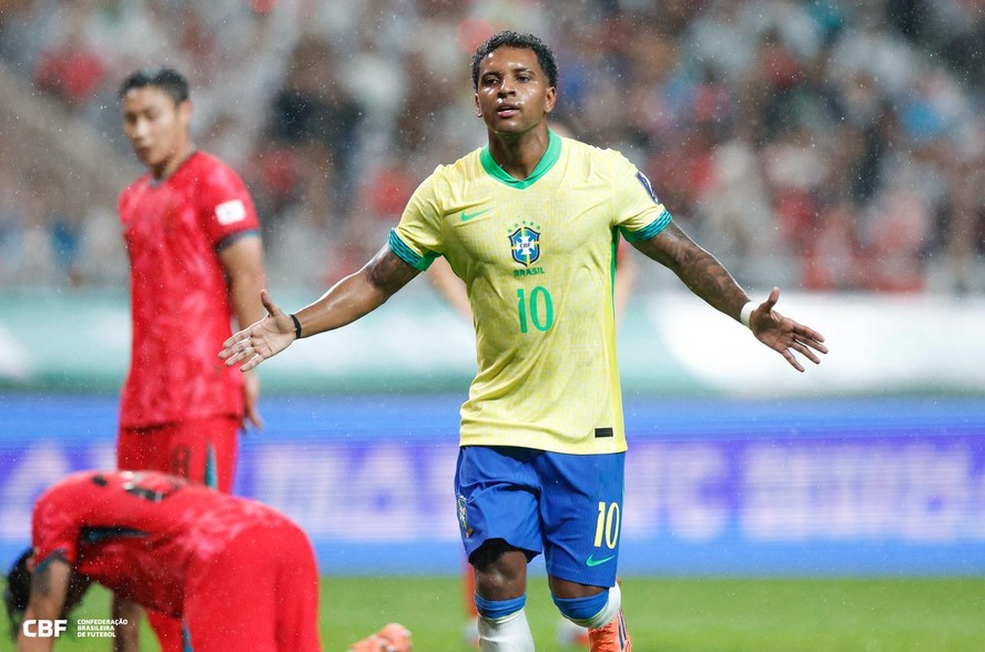 Rodrygo jogava com ligamento parcialmente rompido desde 2023 antes de ...