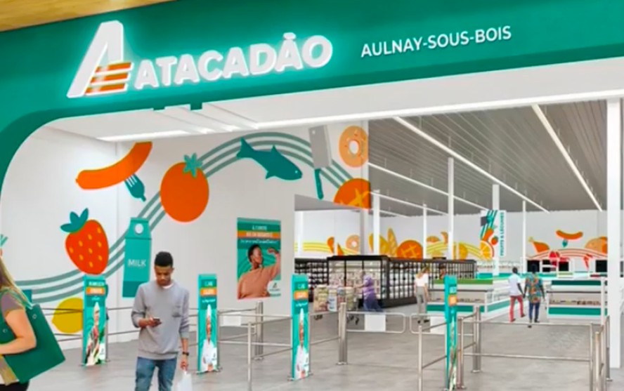 À frente do primeiro Atacadão da França, um velho conhecido do mercado ...