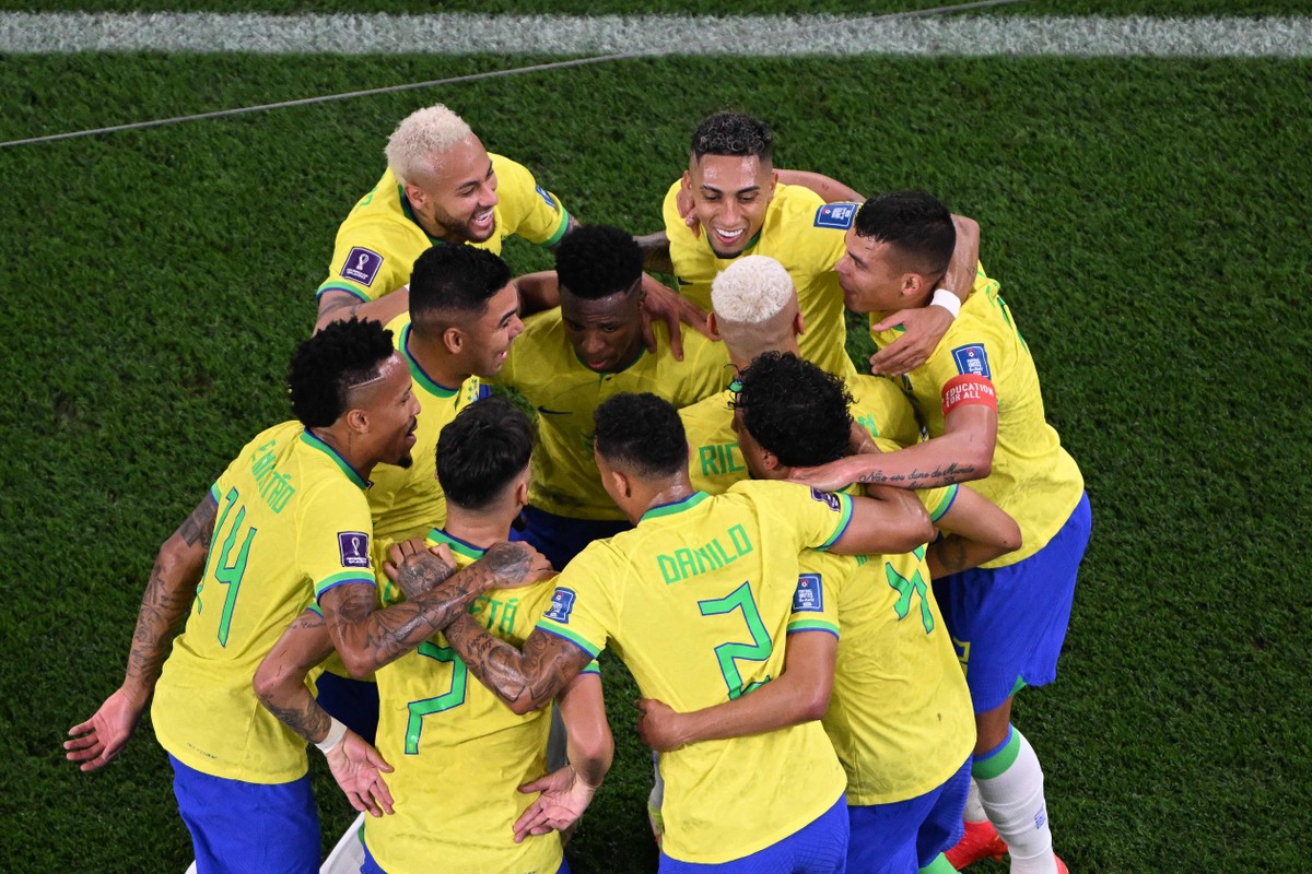 Pela segunda vez, Brasil faz quatro gols em um primeiro tempo em jogo ...