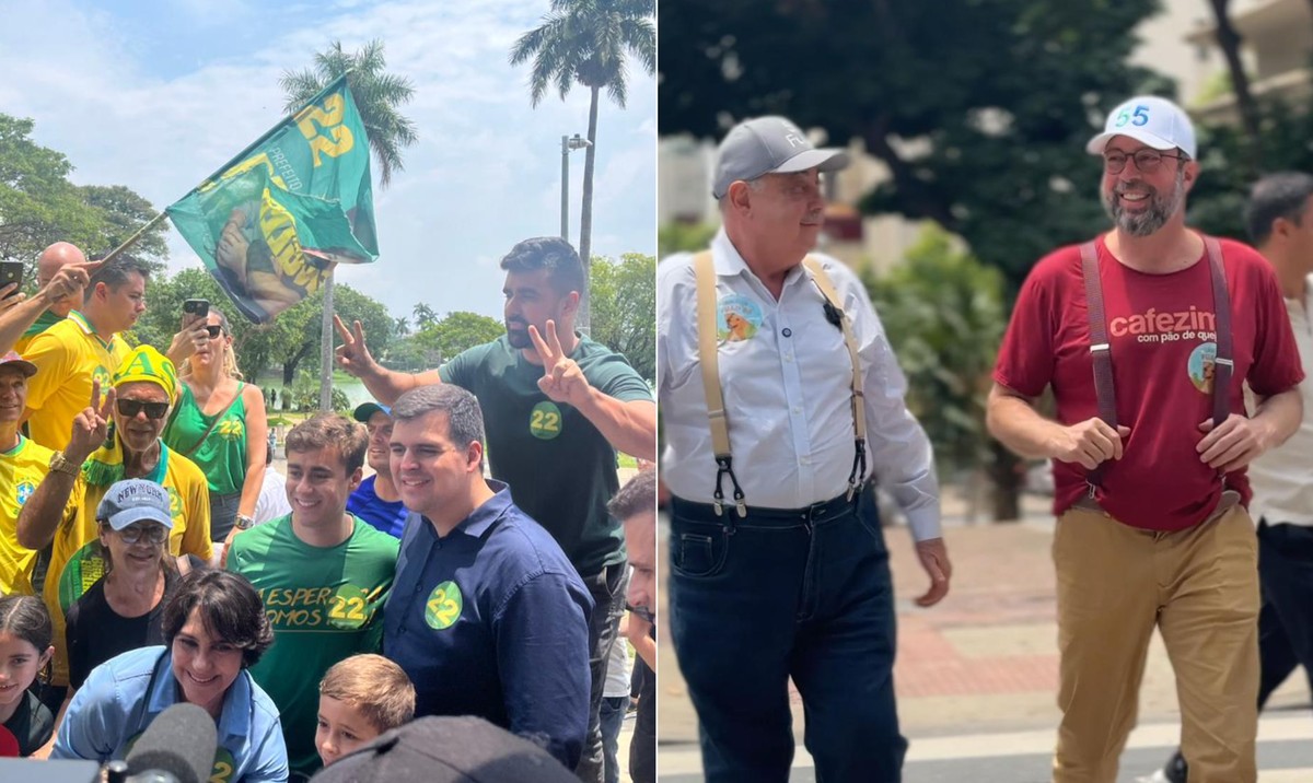 Engler com Nikolas e Fuad com Silveira de suspensório: candidatos ...